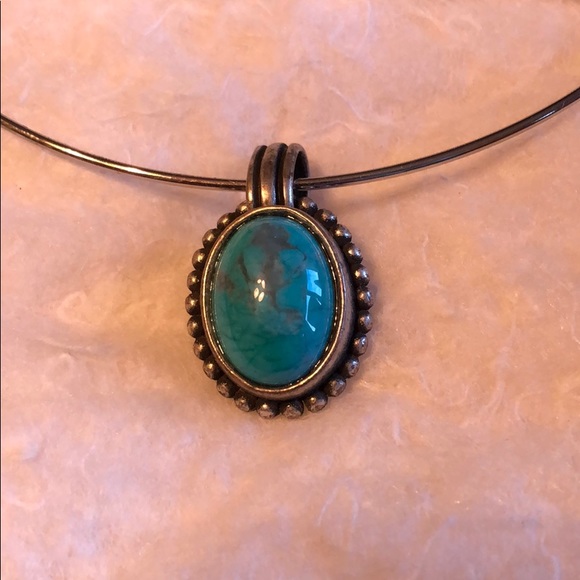 Jewelry | Vintage Turquoise Pendant | Poshmark